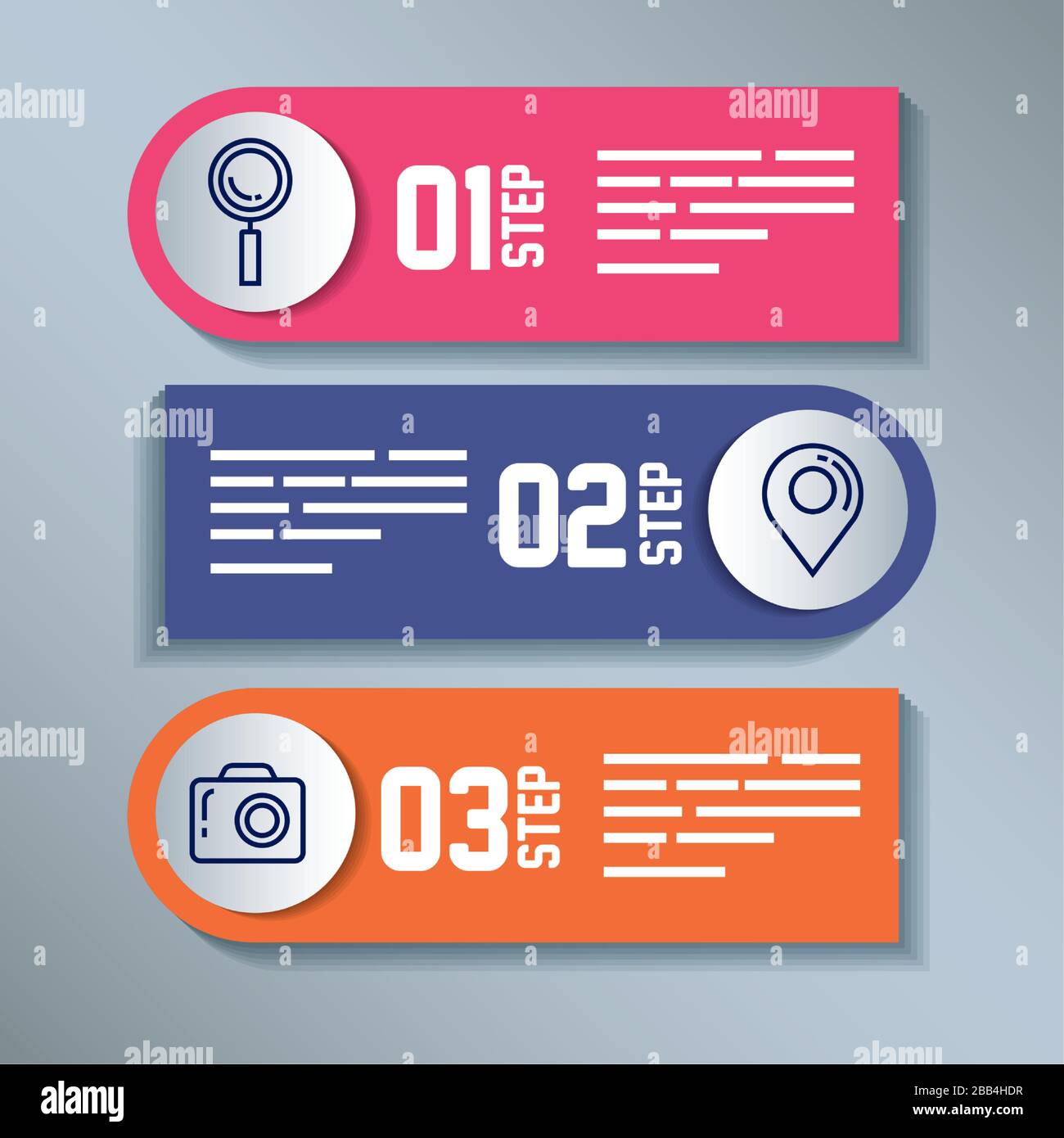 statistical infographic with numbers and icons Stock Vector Image & Art ...