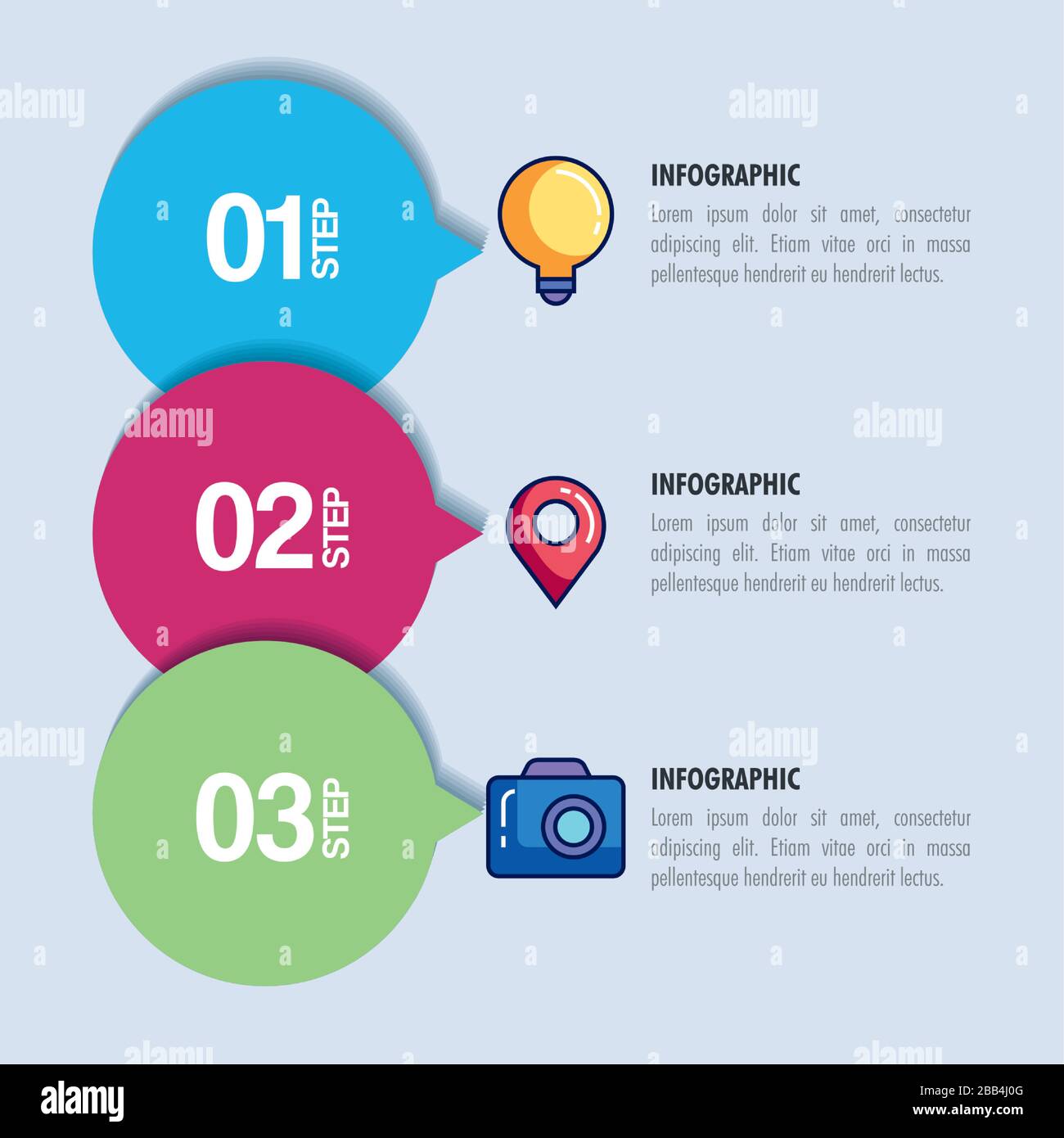 statistical infographic with numbers and icons Stock Vector Image & Art ...