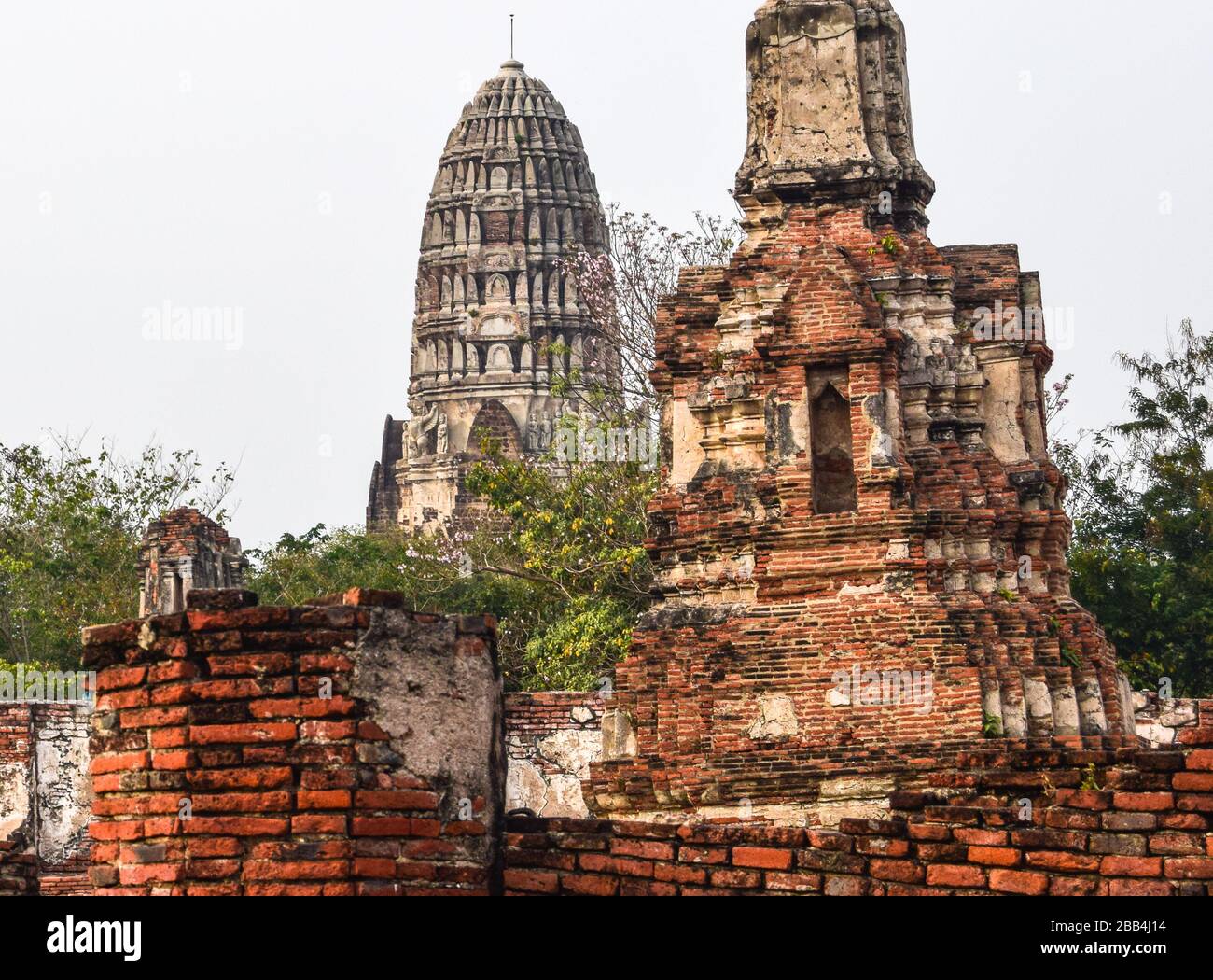 Ayutthaya Temples 110120 Stock Photo - Alamy