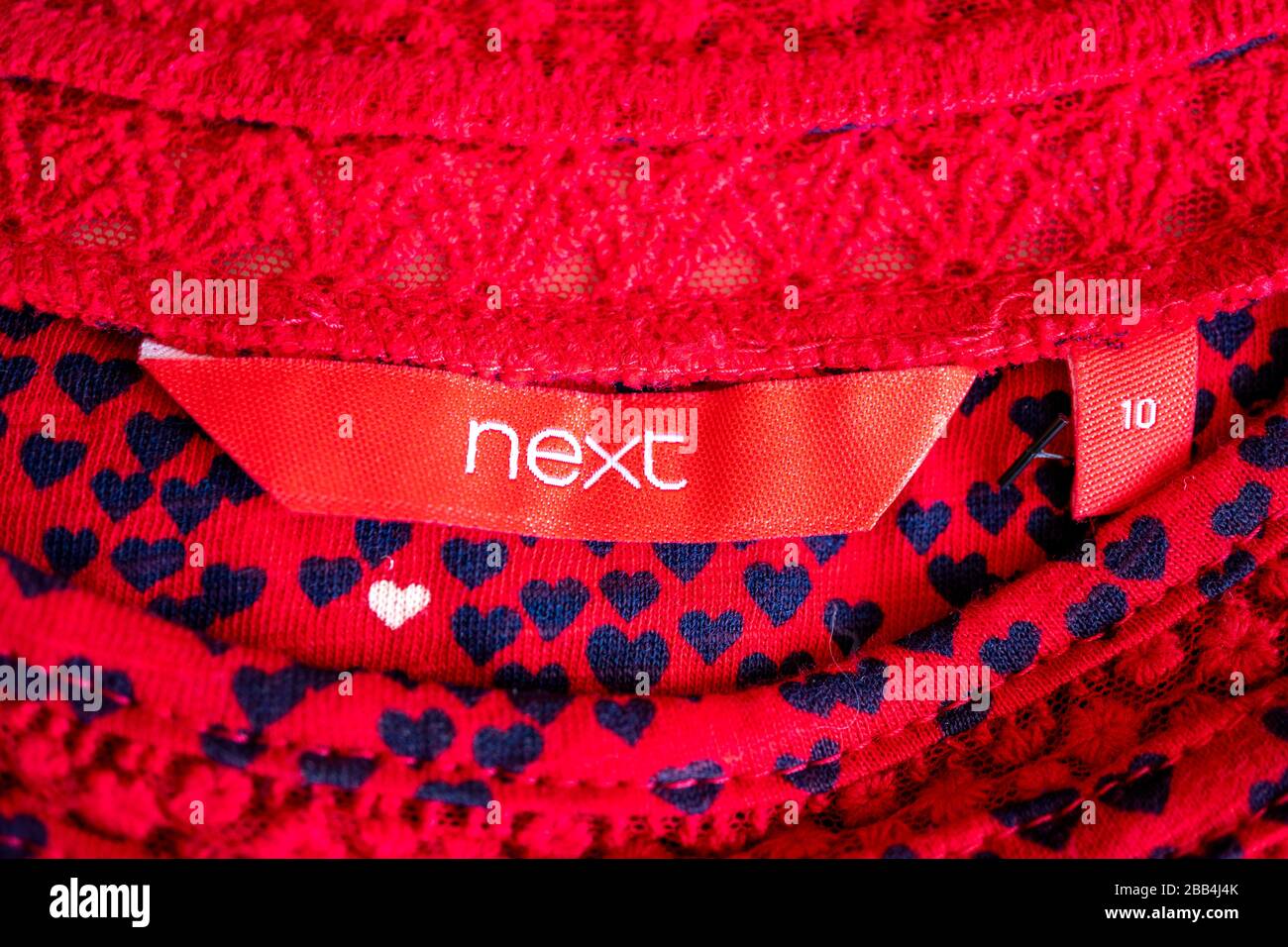 Lacy next top with label hi-res stock photography and images - Alamy