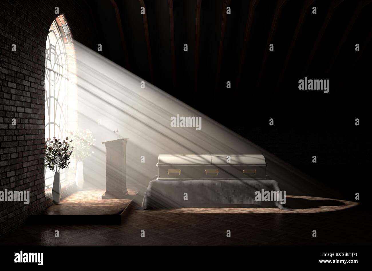 Glass casket coffin hi-res stock photography and images - Alamy