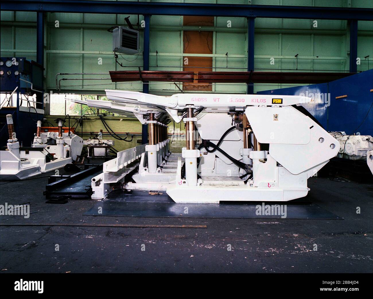 1982, Underground hydraulic pit props for the mining industry, Horbury ...