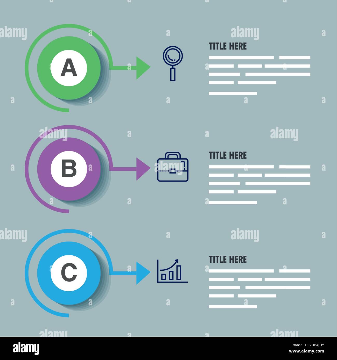 statistical infographic with letters and icons Stock Vector Image & Art ...
