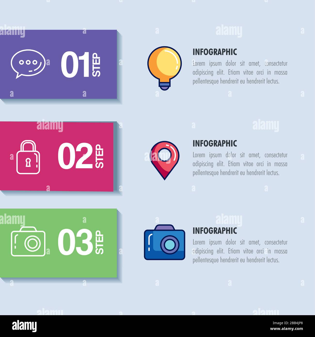 statistical infographic with numbers and icons Stock Vector Image & Art ...