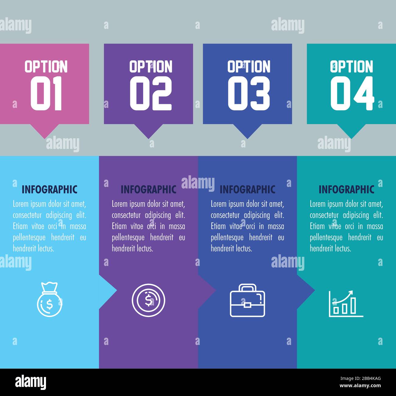 statistical infographic with numbers and business icons Stock Vector ...