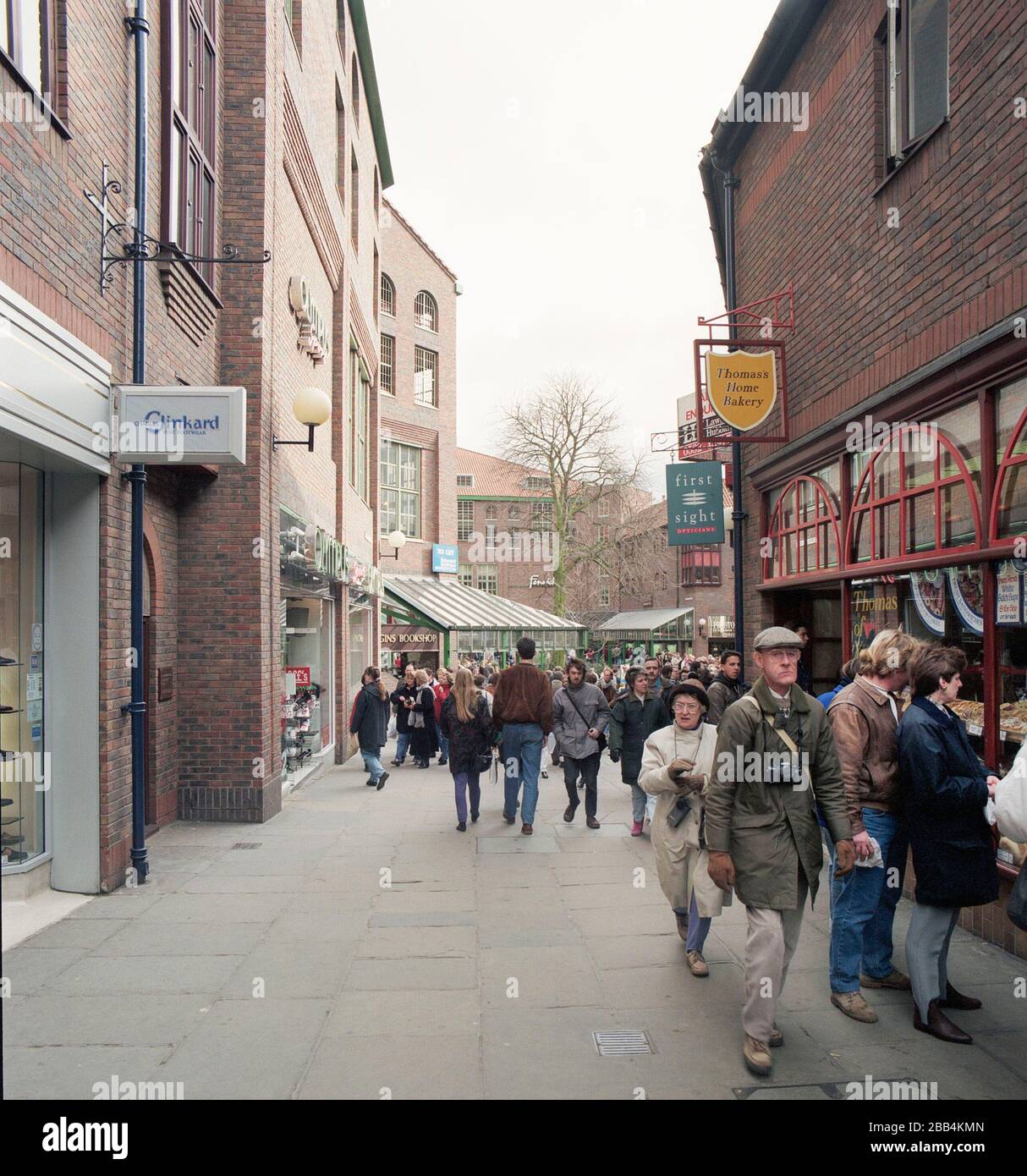 1992, Coppergate Shopping centre, York, Northern England, UK Stock ...