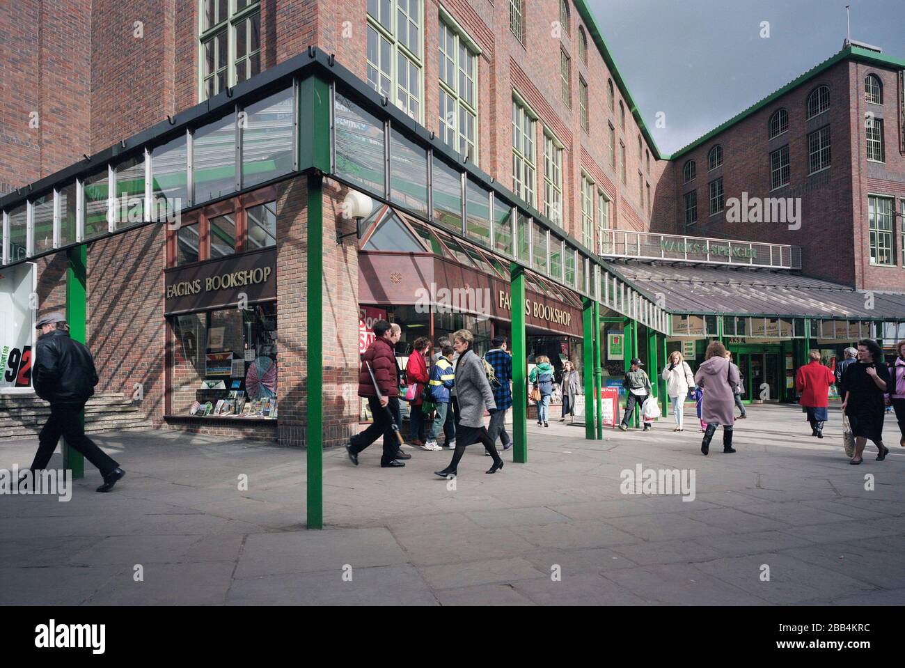 1992, Coppergate Shopping centre, York, Northern England, UK Stock ...