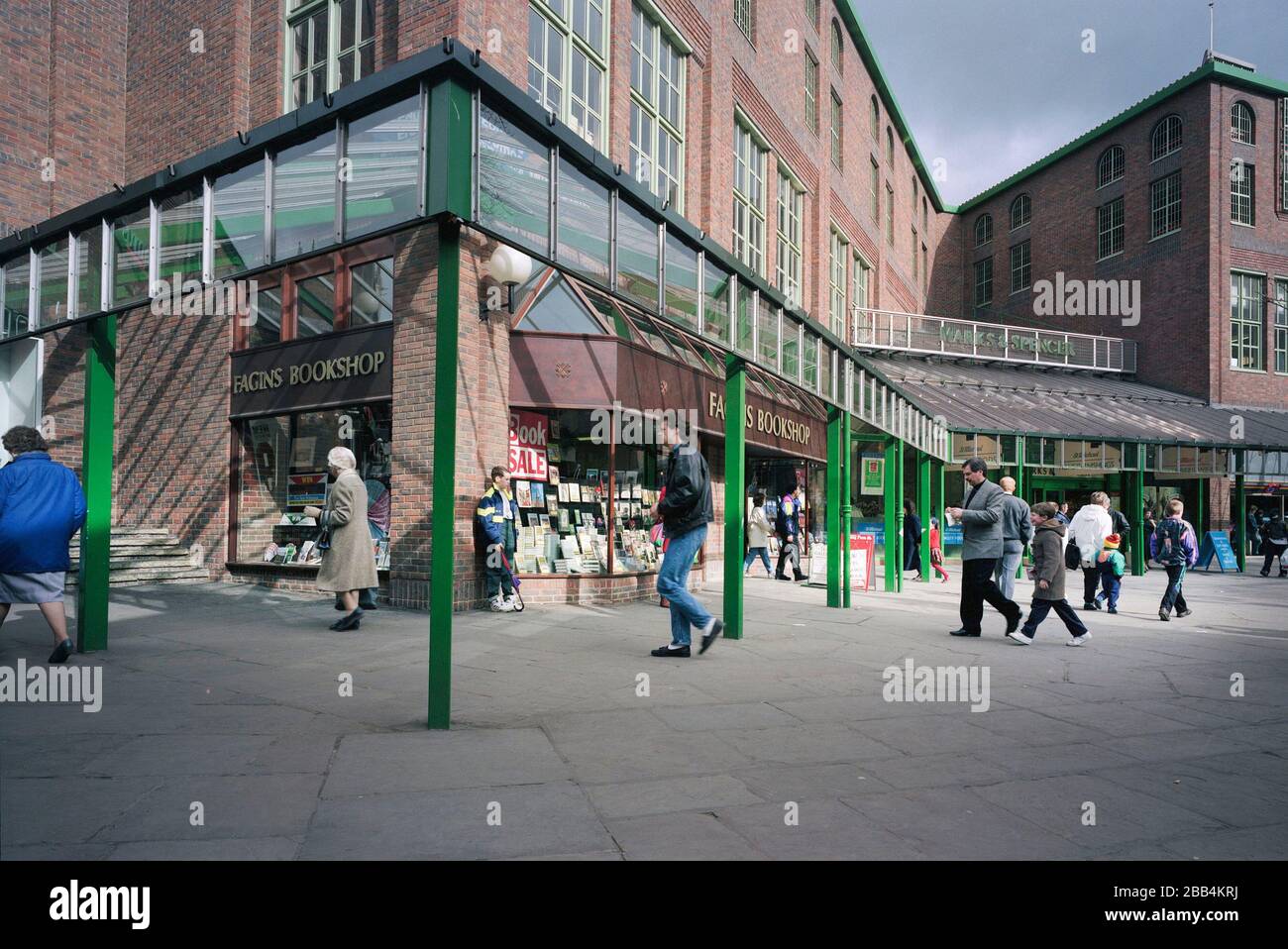 1992, Coppergate Shopping centre, York, Northern England, UK Stock ...