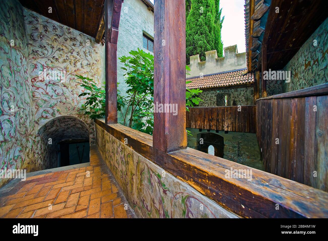Italy - South Tyrol Merano Castello Principesco ( Landesfürstliche Burg ...