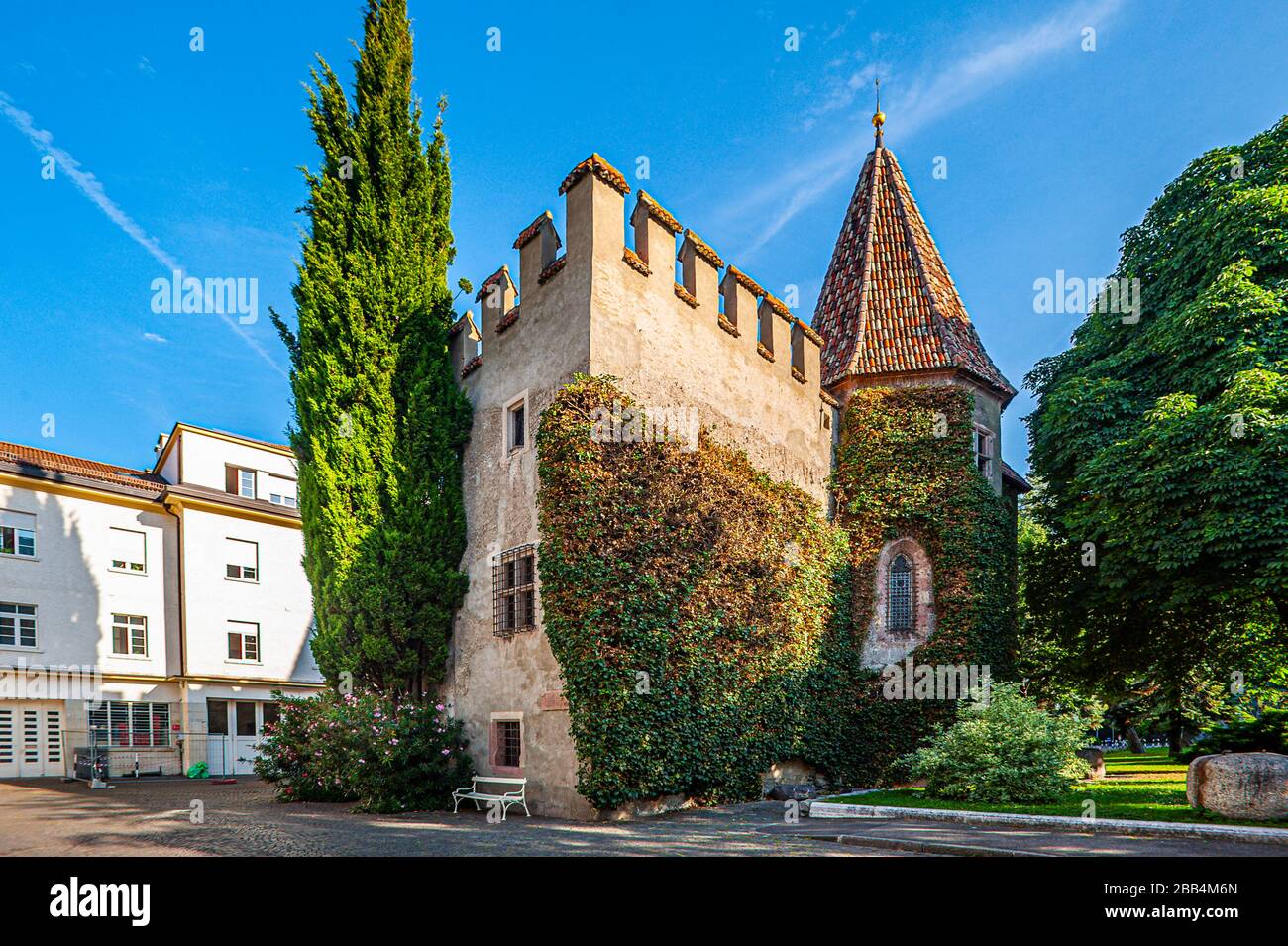 Italy - South Tyrol Merano Castello Principesco ( Landesfürstliche Burg ...