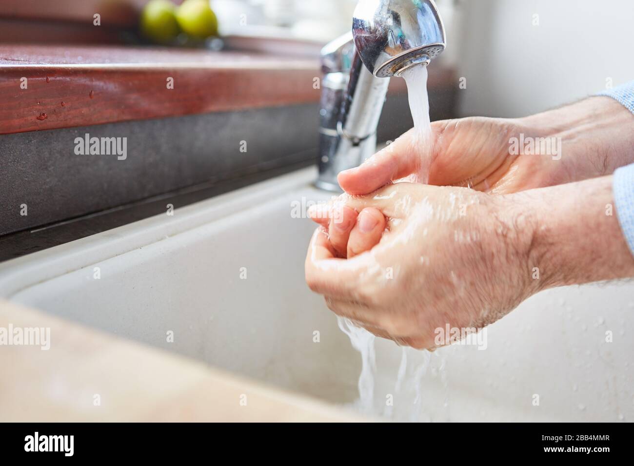 Cleaning washing hands hygiene hi-res stock photography and images - Alamy