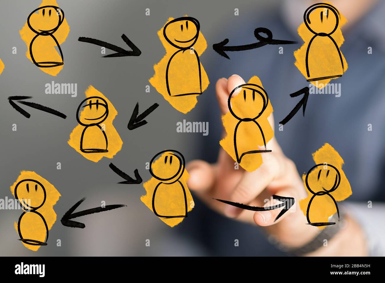 Unity group and teamwork concept Stock Photo - Alamy