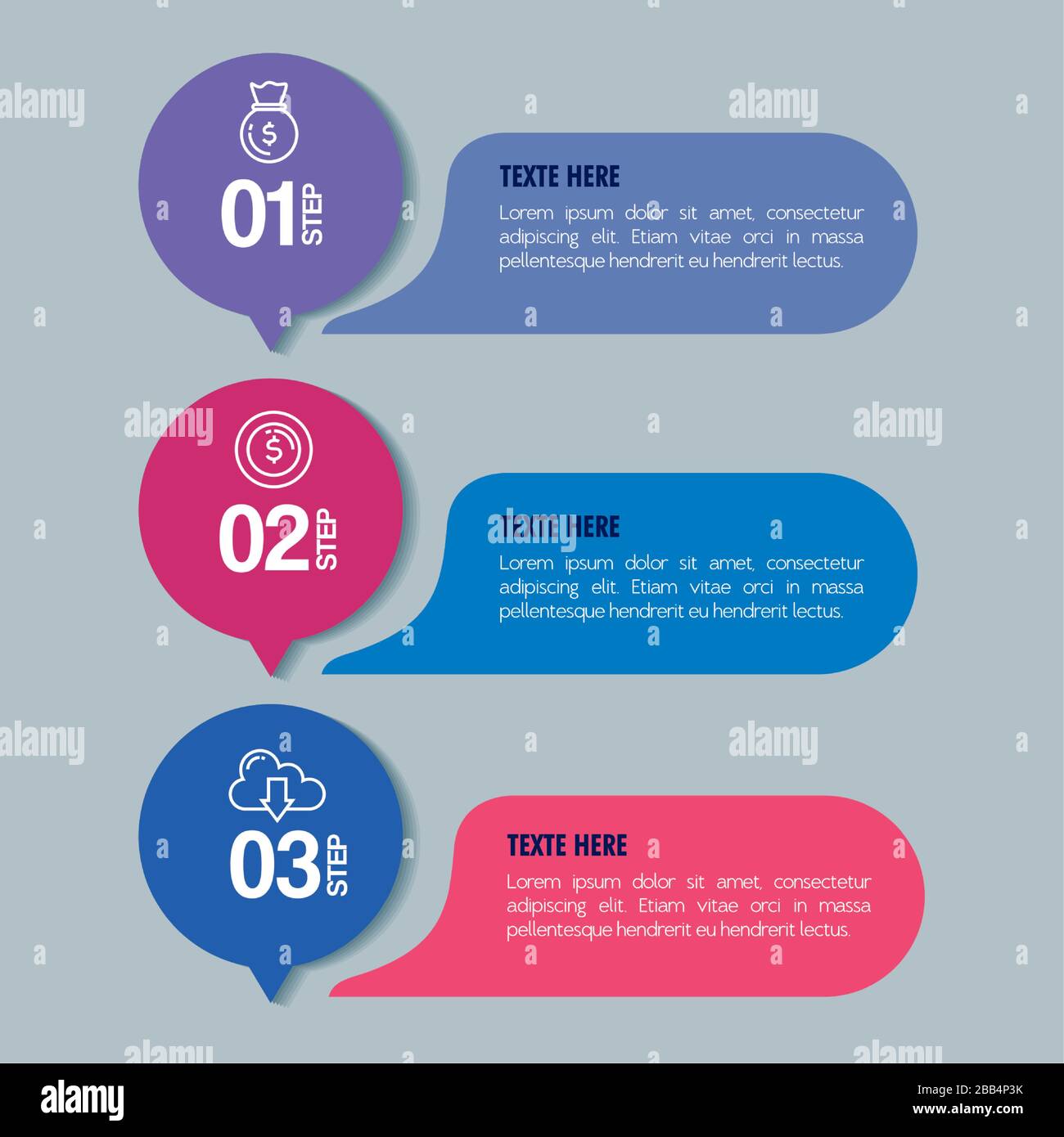 statistical infographic with numbers and business icons Stock Vector ...