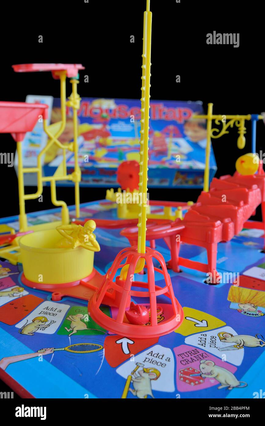 Mouse Trap Game. Mousetrap board game Stock Photo - Alamy