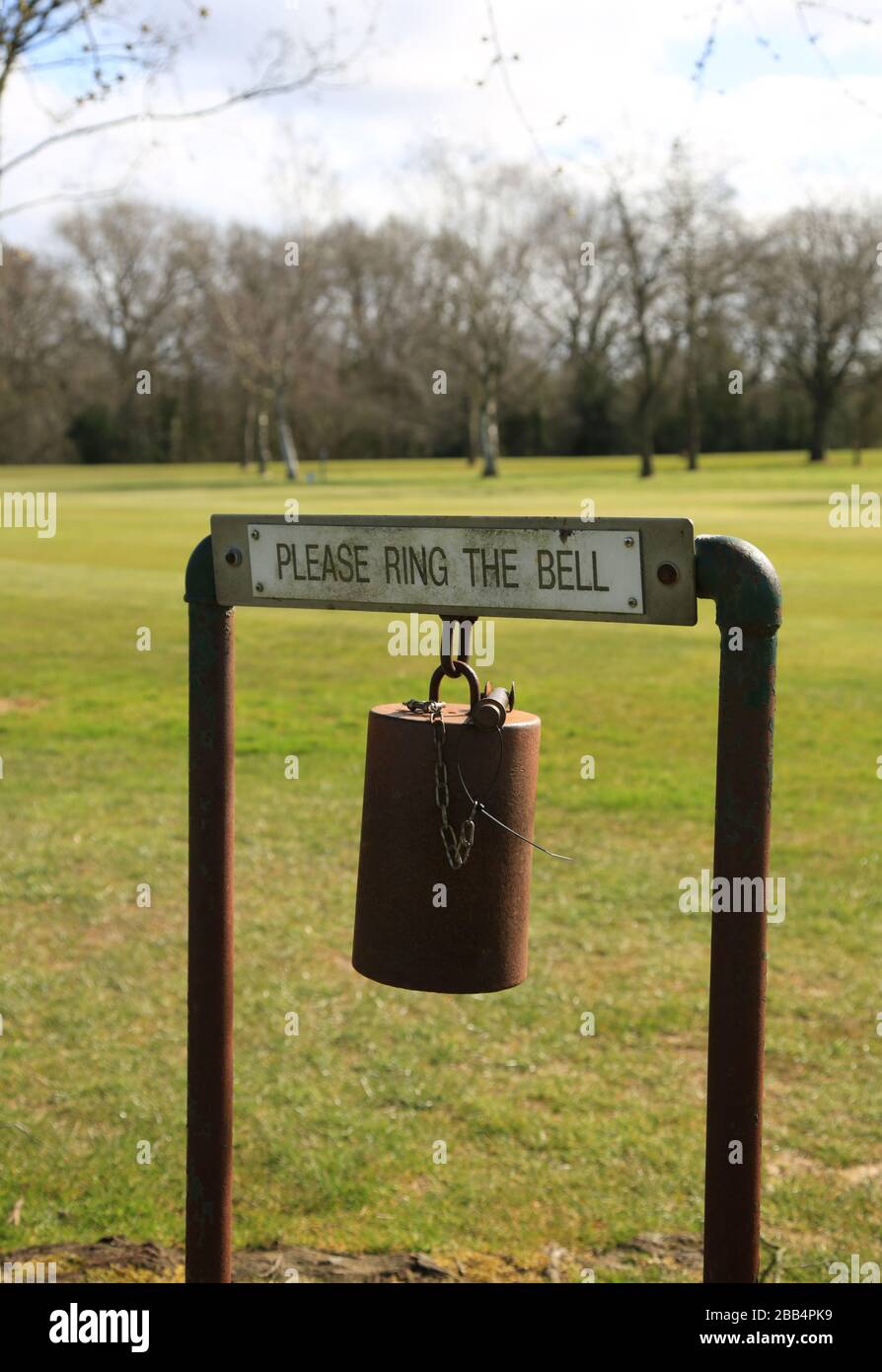 Golf bell hi-res stock photography and images - Alamy