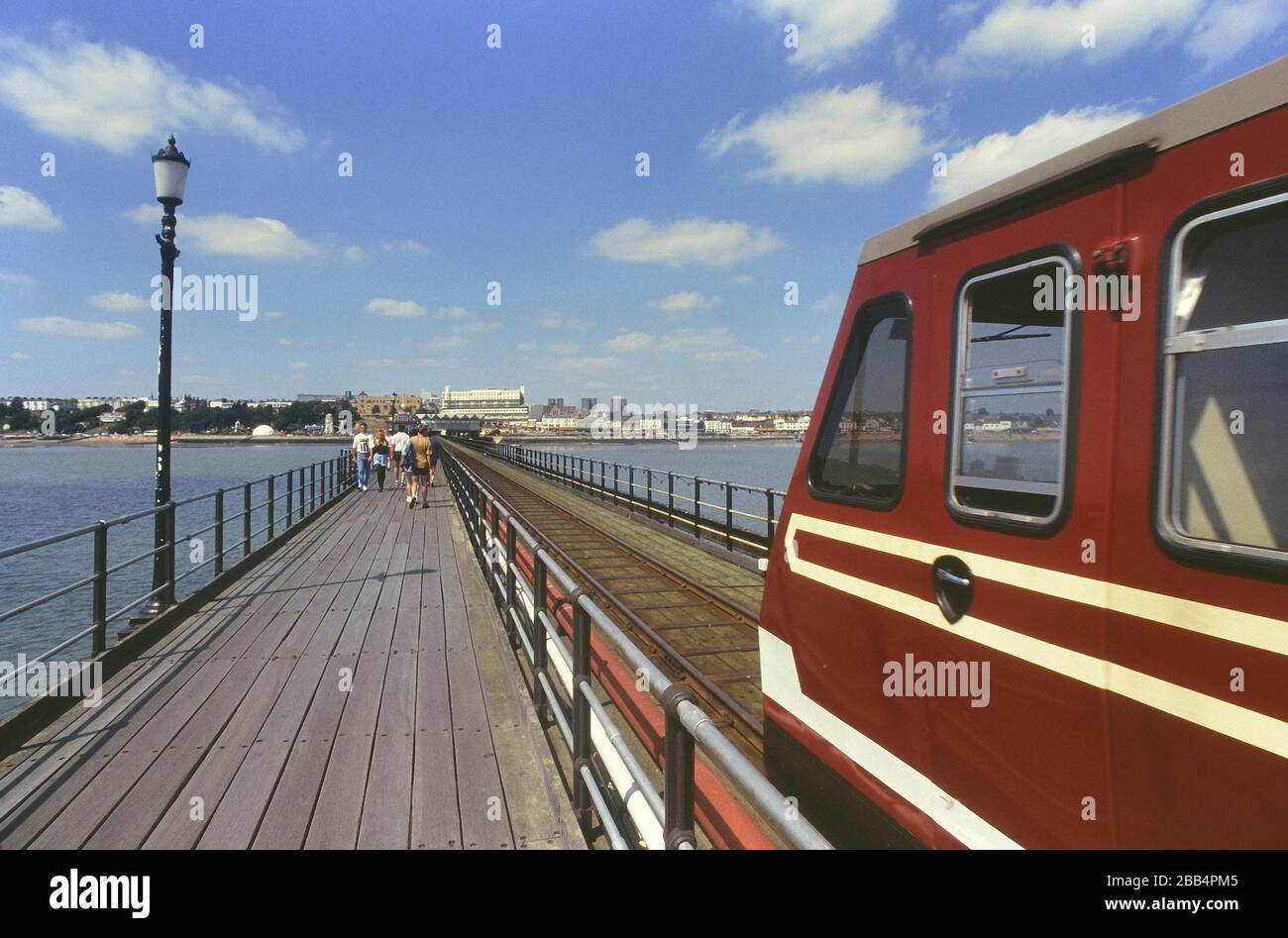 Southend pier railway hi-res stock photography and images - Alamy