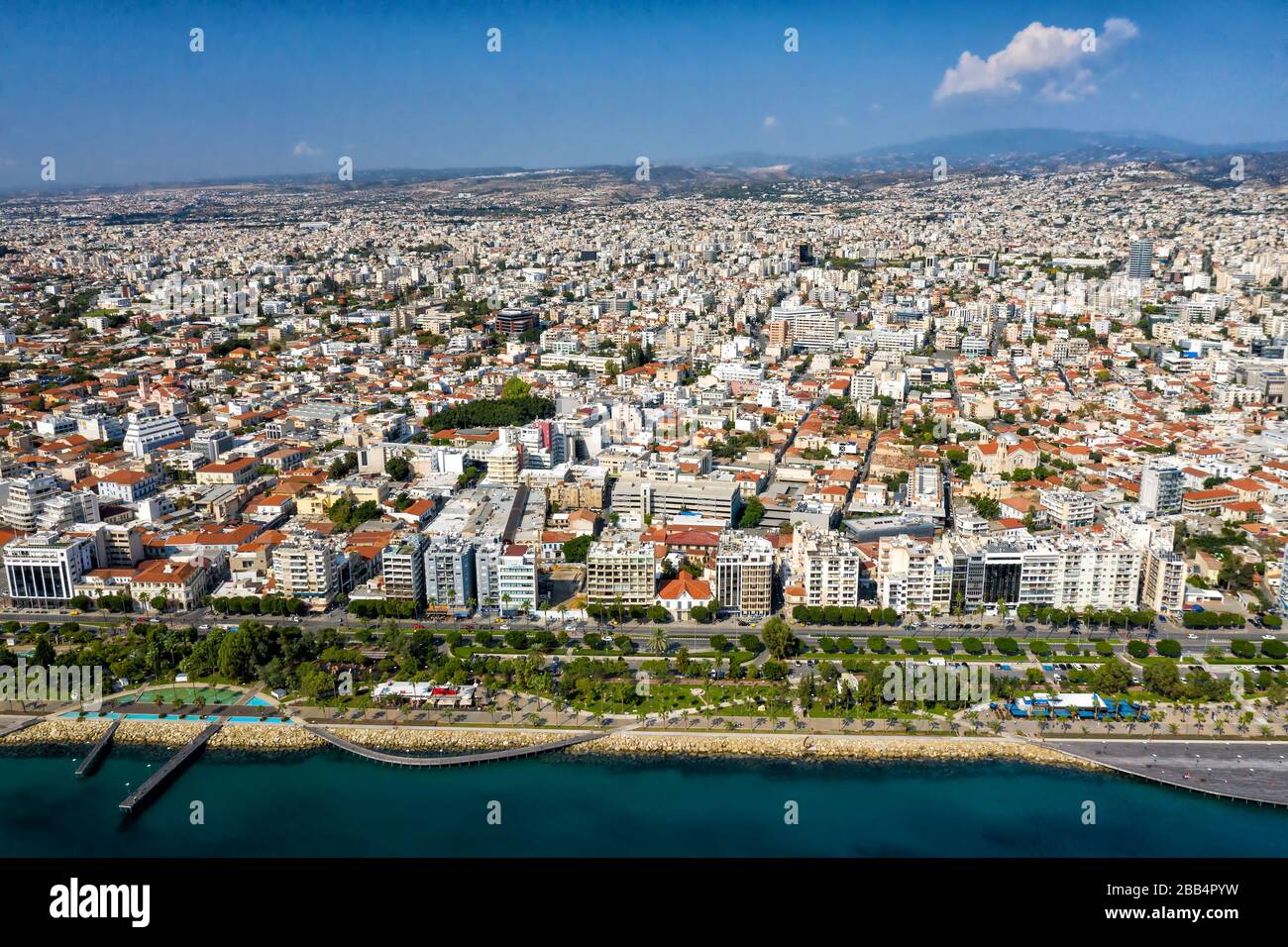 Limassol seafront skyline hi-res stock photography and images - Alamy