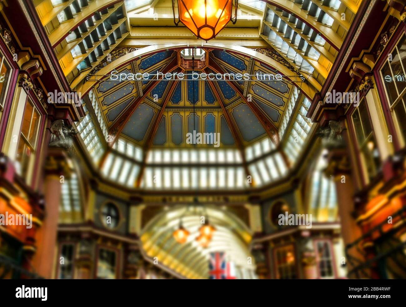 time becomes space Stock Photo - Alamy