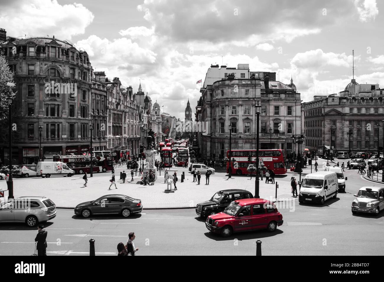 London's color is red Stock Photo - Alamy