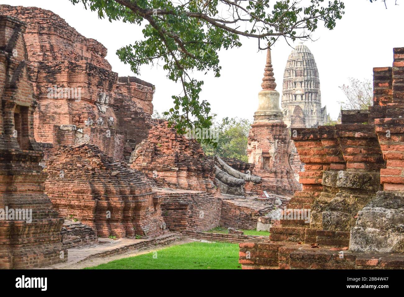 Ayutthaya Temples 110120 Stock Photo - Alamy