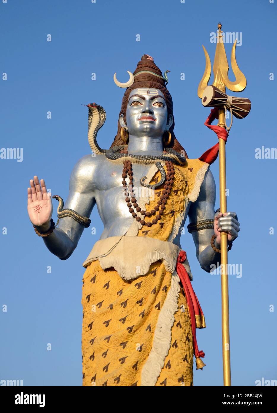 Shiva statue in Haridwar,India Stock Photo - Alamy