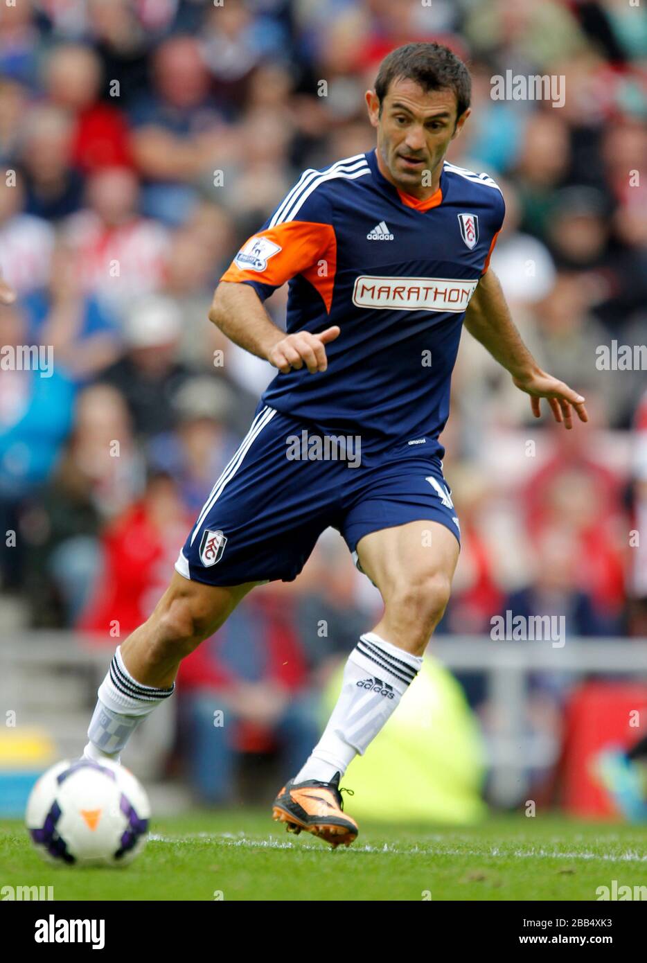 Giorgos Karagounis, Fulham Stock Photo - Alamy