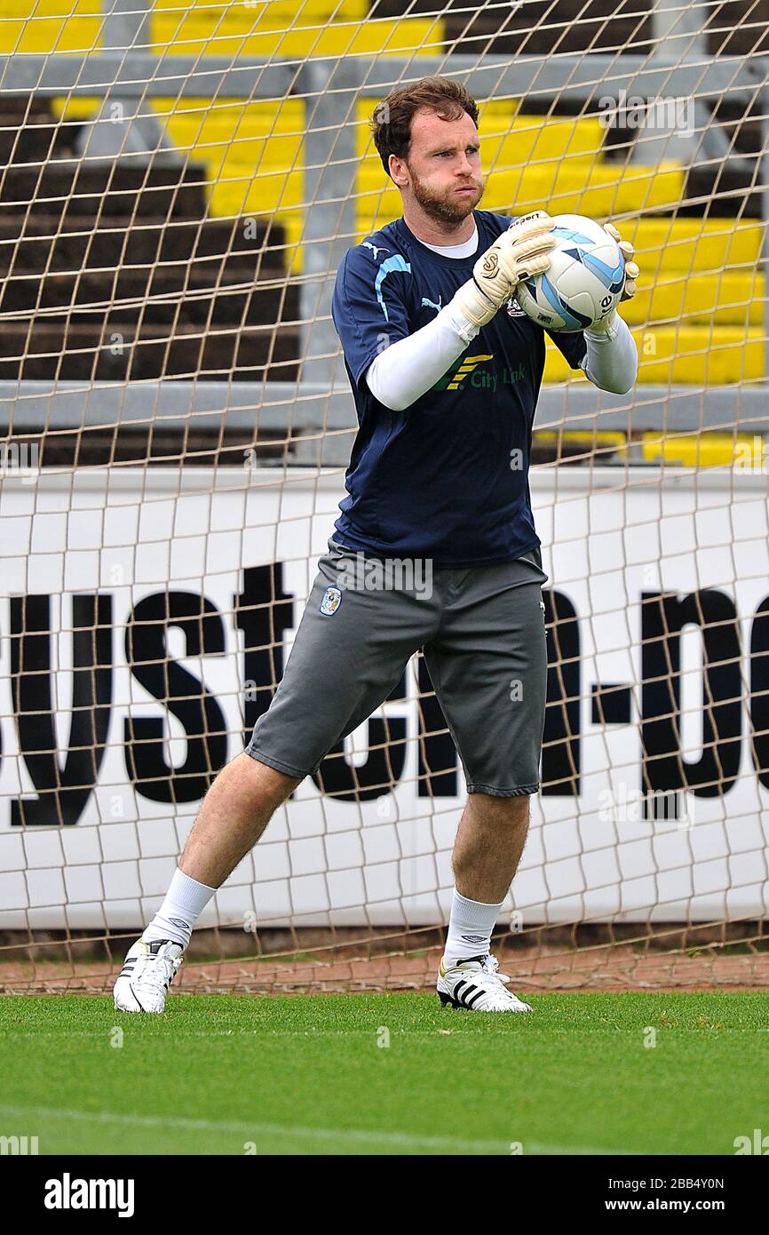 Goalkeeper Joe Murphy, Coventry City Stock Photo - Alamy