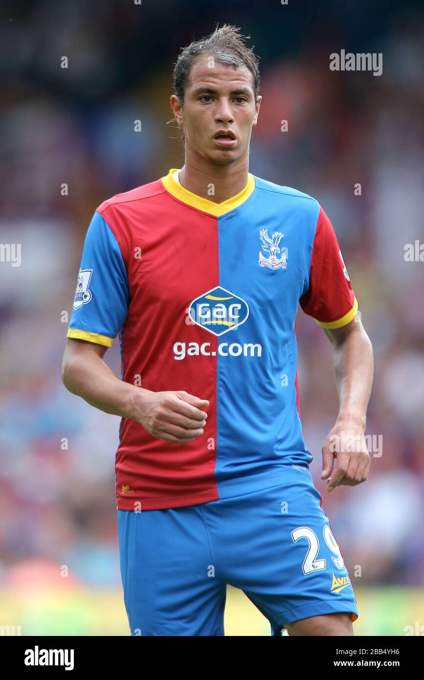 Marouane Chamakh, Crystal Palace Stock Photo - Alamy