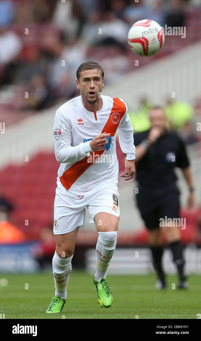 Steven Davies, Blackpool Stock Photo - Alamy