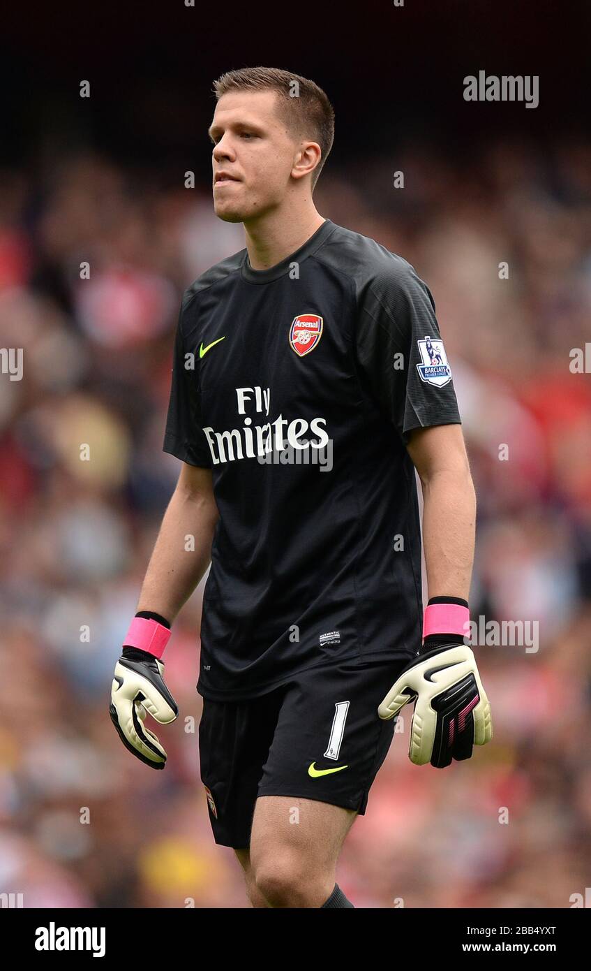 Arsenal goalkeeper Wojciech Szczesny Stock Photo - Alamy