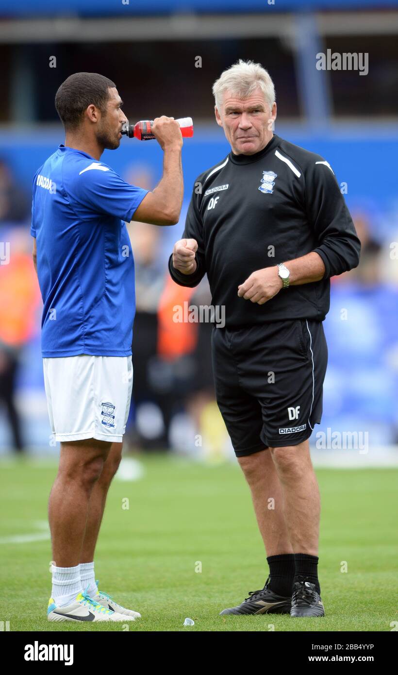 Birmingham city first team coach derek fazackerley hi-res stock ...