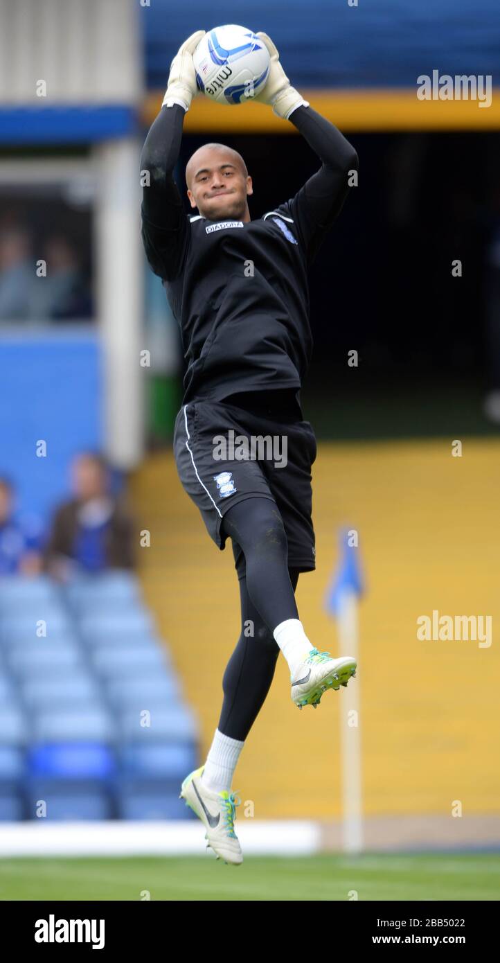 Birmingham City goalkeeper Darren Randolph Stock Photo - Alamy