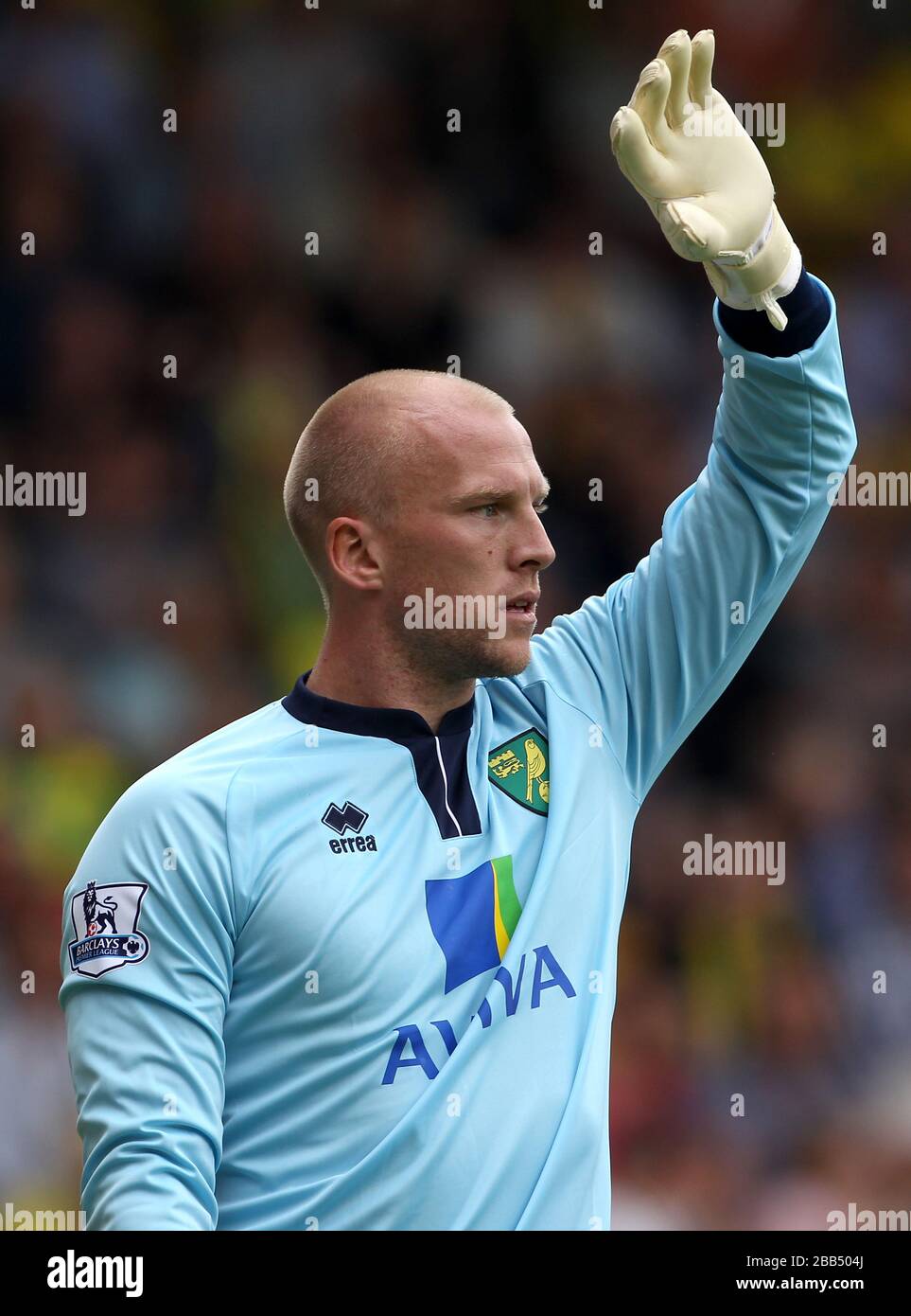 John Ruddy, Norwich City goalkeeper Stock Photo - Alamy