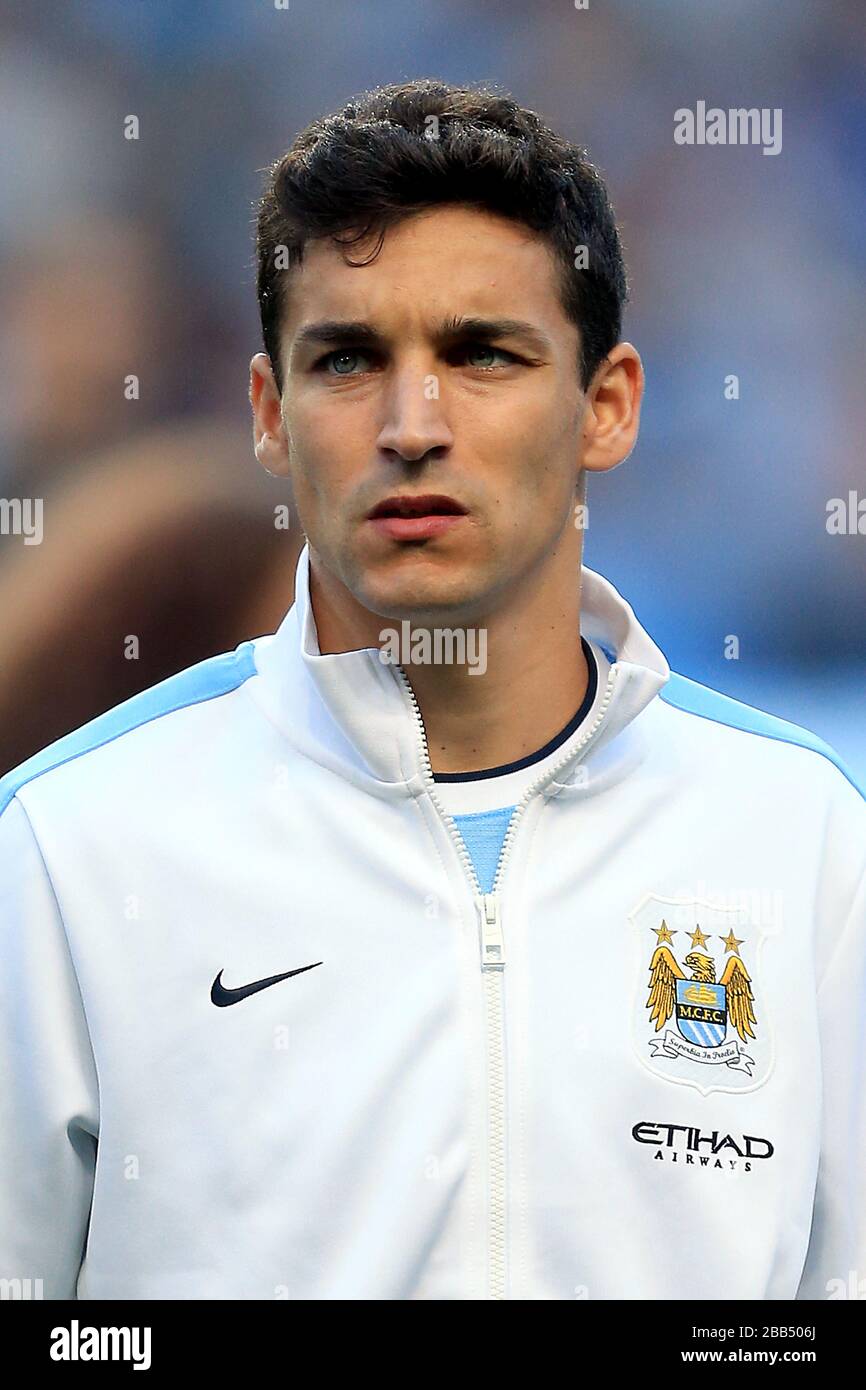 Jesus Navas, Manchester City Stock Photo - Alamy