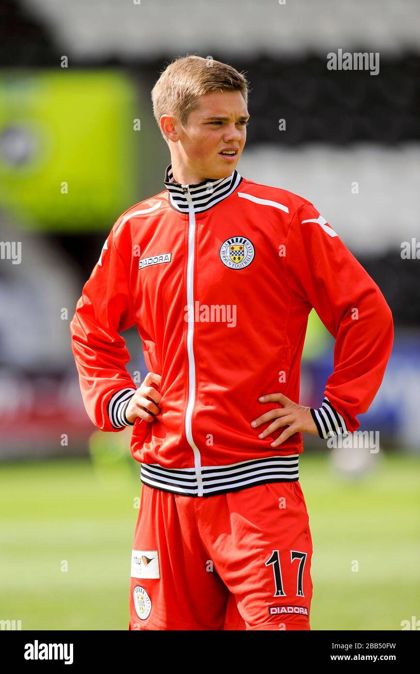 Thomas Reilly, St Mirren Stock Photo - Alamy