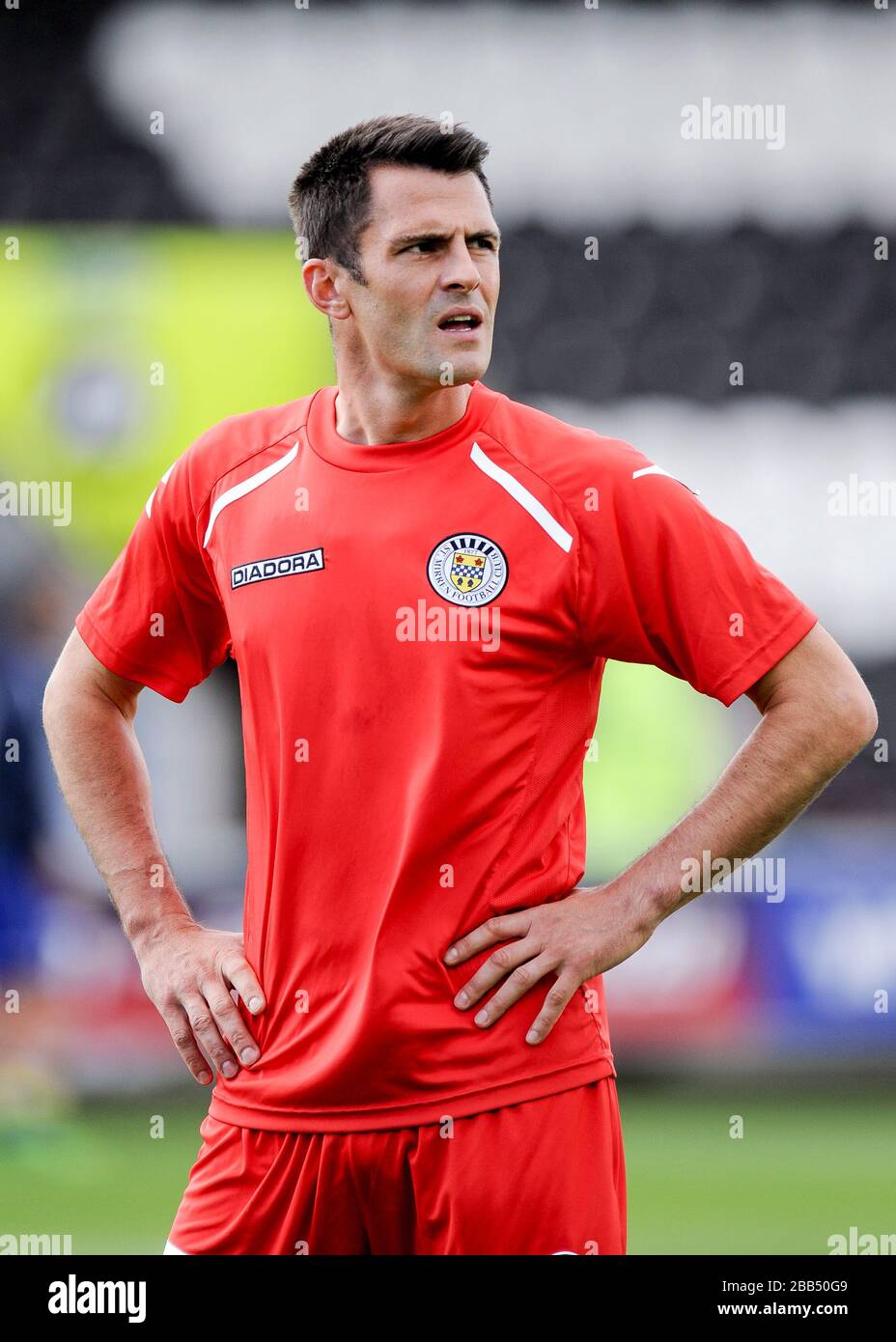 Steven Thompson, St Mirren Stock Photo - Alamy