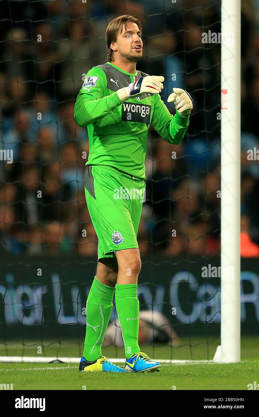 Newcastle United goalkeeper Tim Krul Stock Photo - Alamy