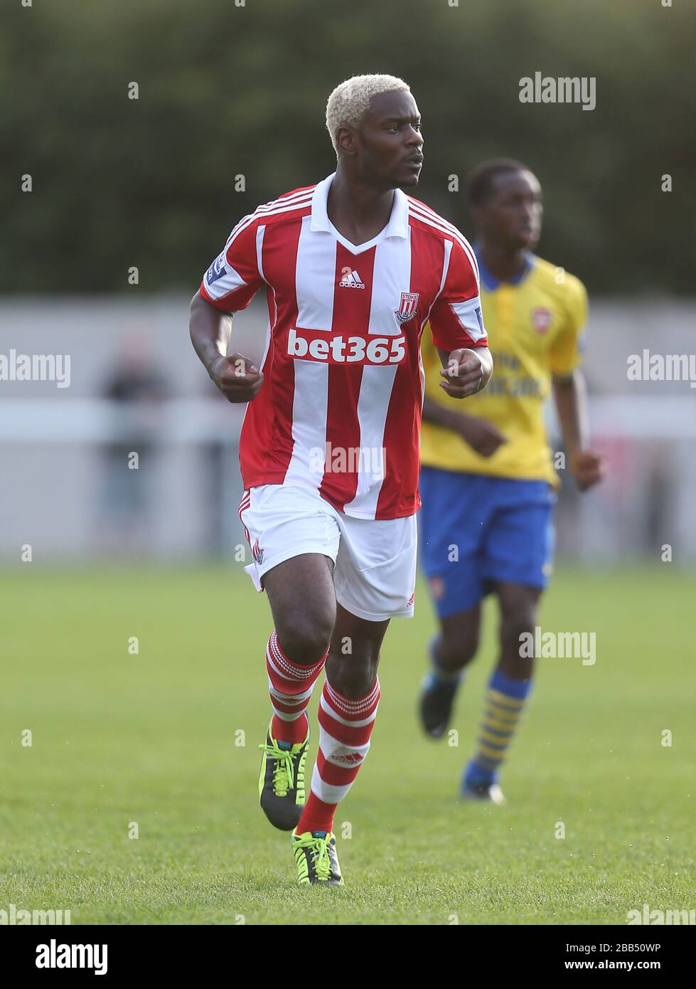 Maurice Edu, Stoke City Stock Photo - Alamy