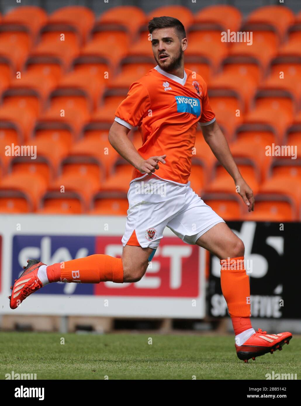 Blackpool's Bob Harris Stock Photo - Alamy