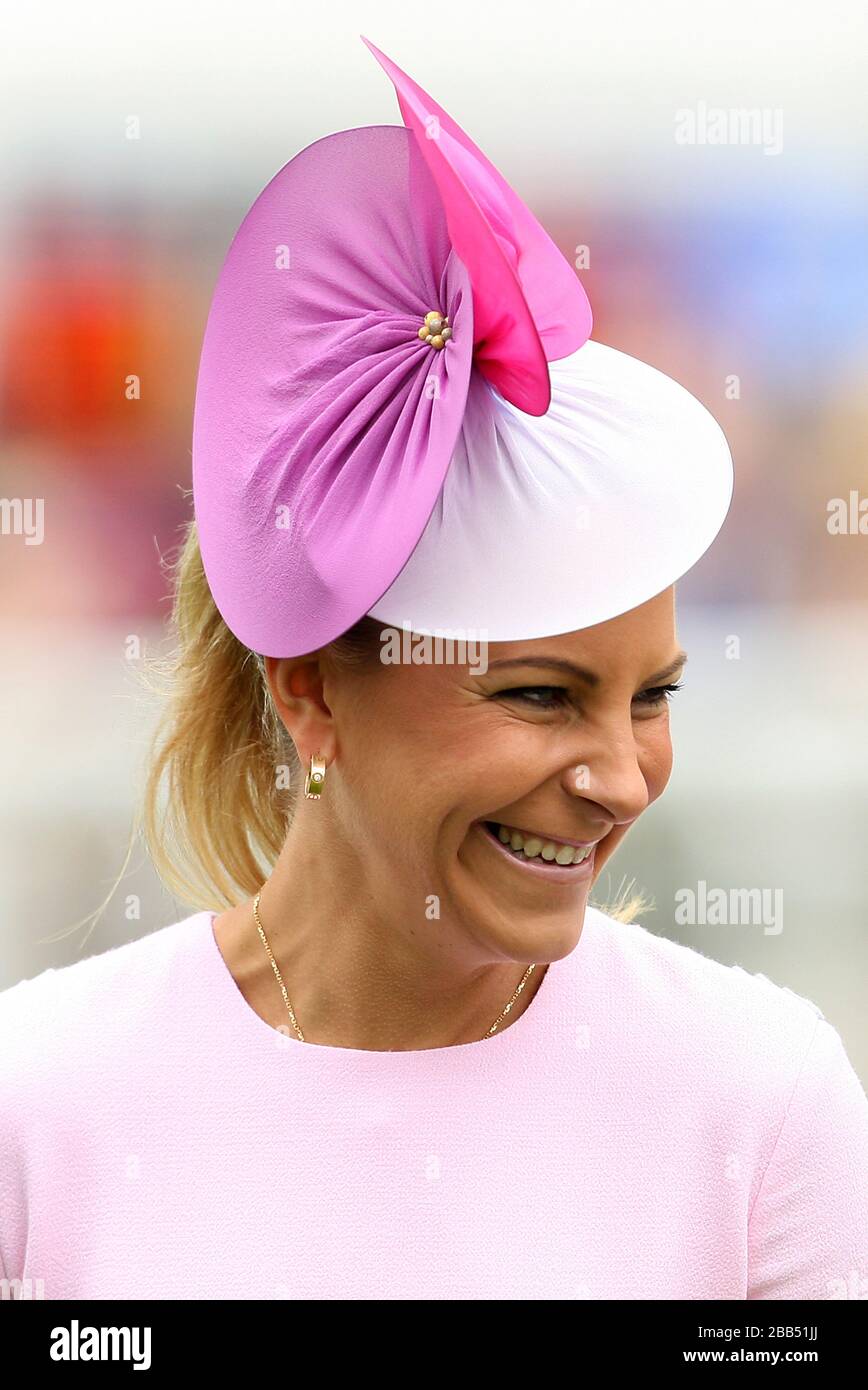 Channel 4 Racing Presenter Emma Spencer during day two of the 2013 ...
