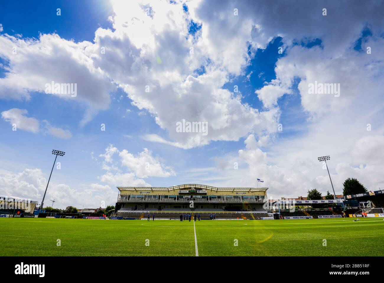 A general view of the ground Stock Photo - Alamy