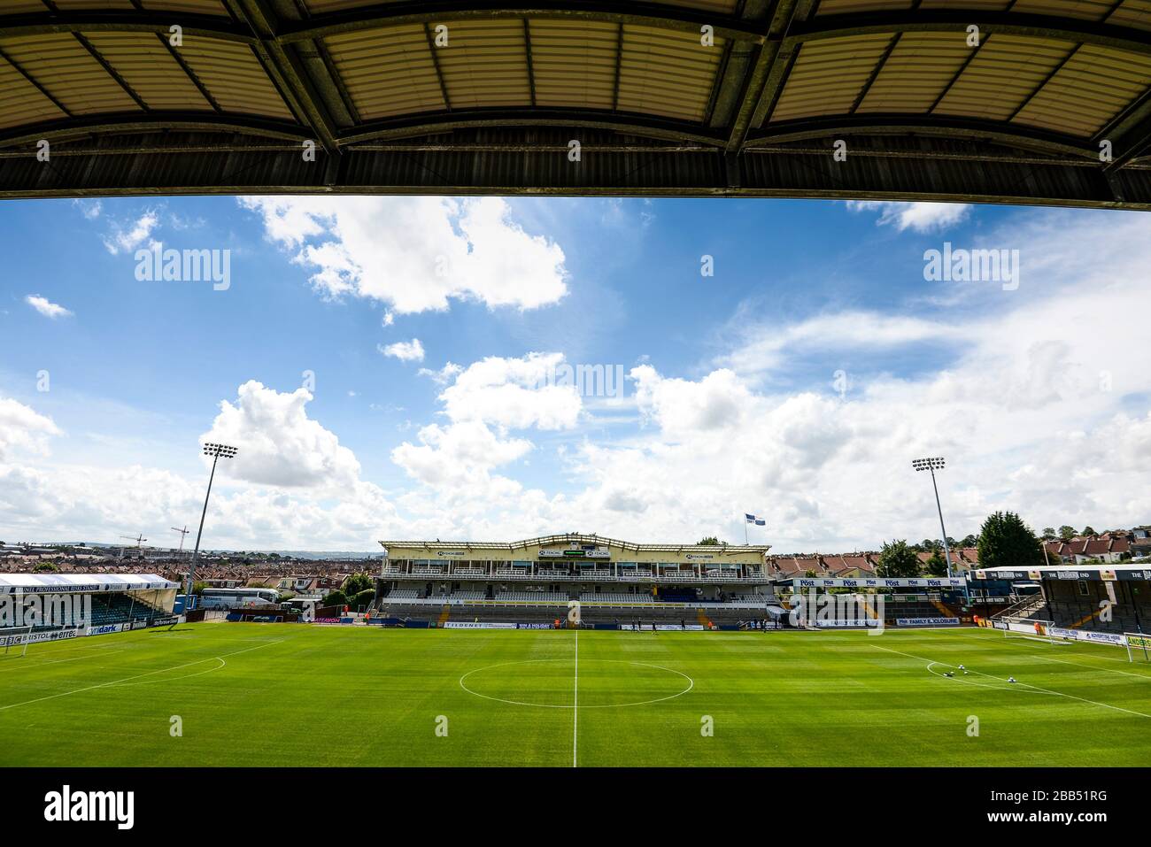 A general view of the ground Stock Photo - Alamy