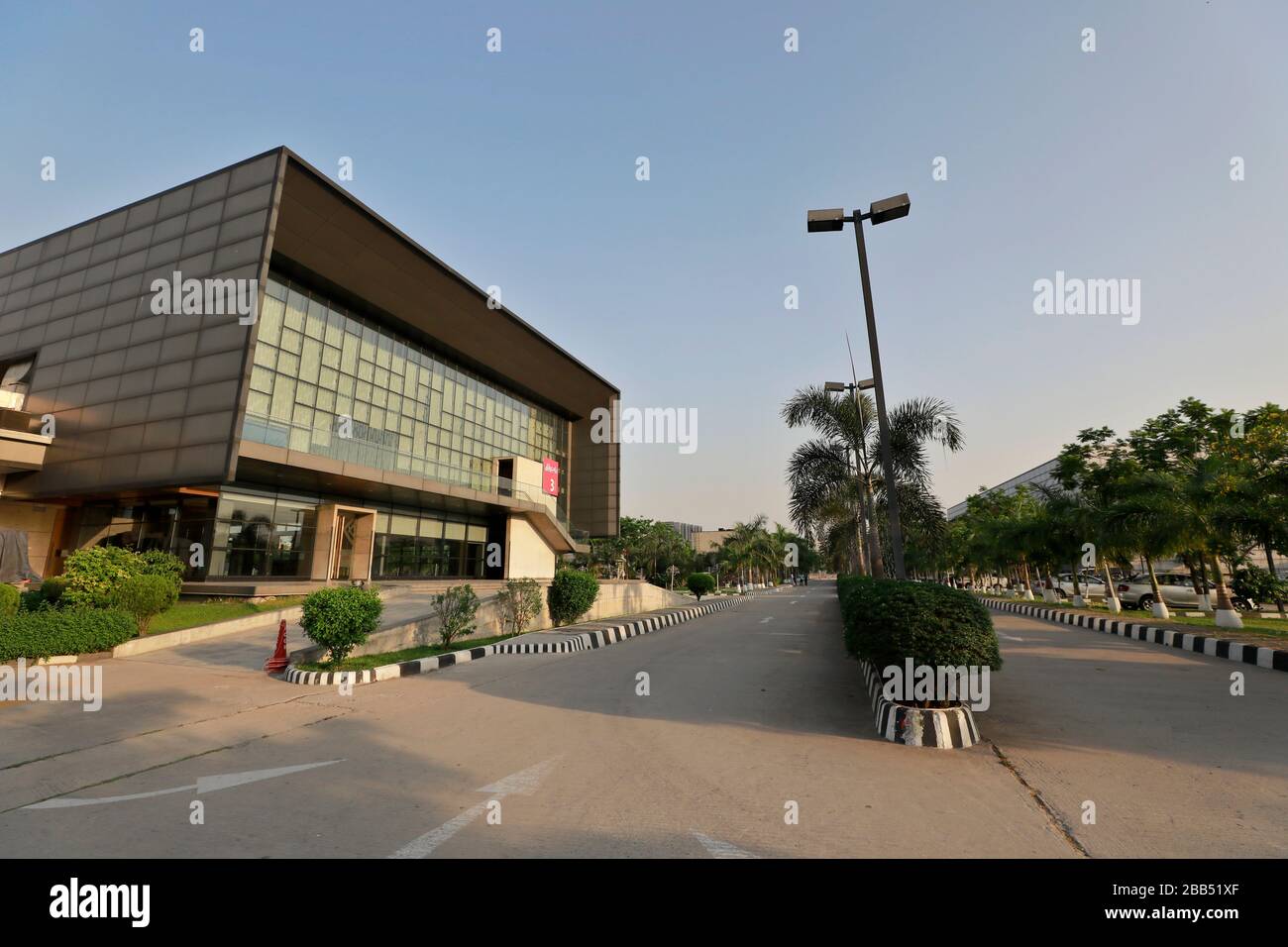 Dhaka, Bangladesh - March 30, 2020: The International Convention City ...