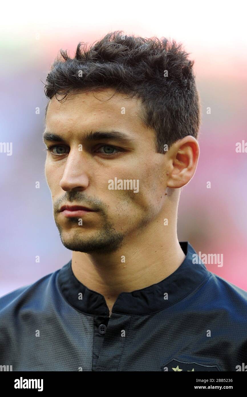 Jesus Navas, Manchester City Stock Photo - Alamy