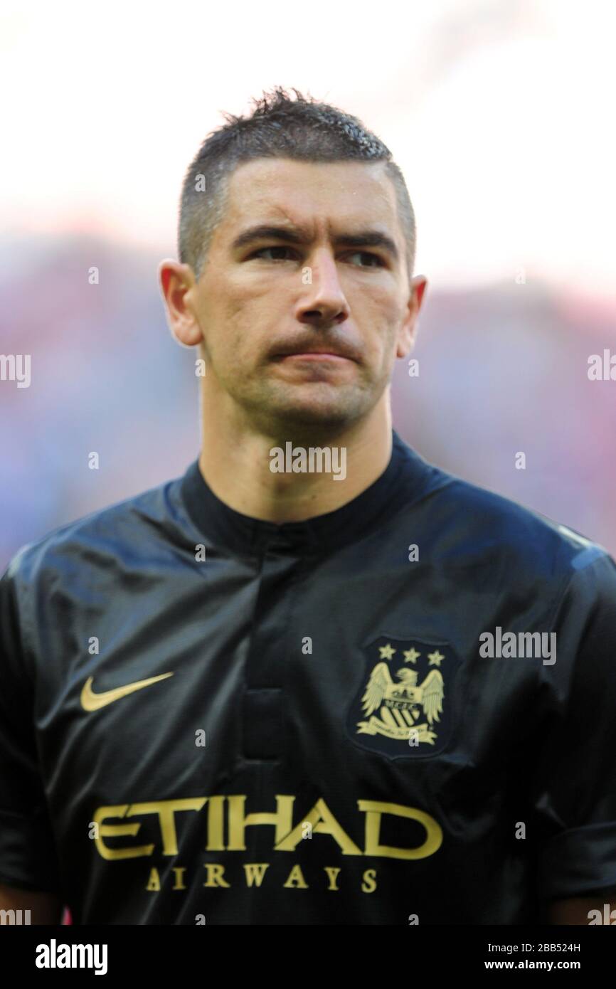Aleksandar Kolarov, Manchester City Stock Photo - Alamy