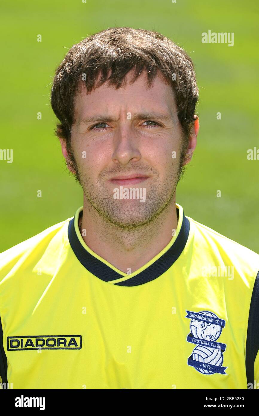 Joe Carnall, Birmingham City head of performance analysis Stock Photo ...