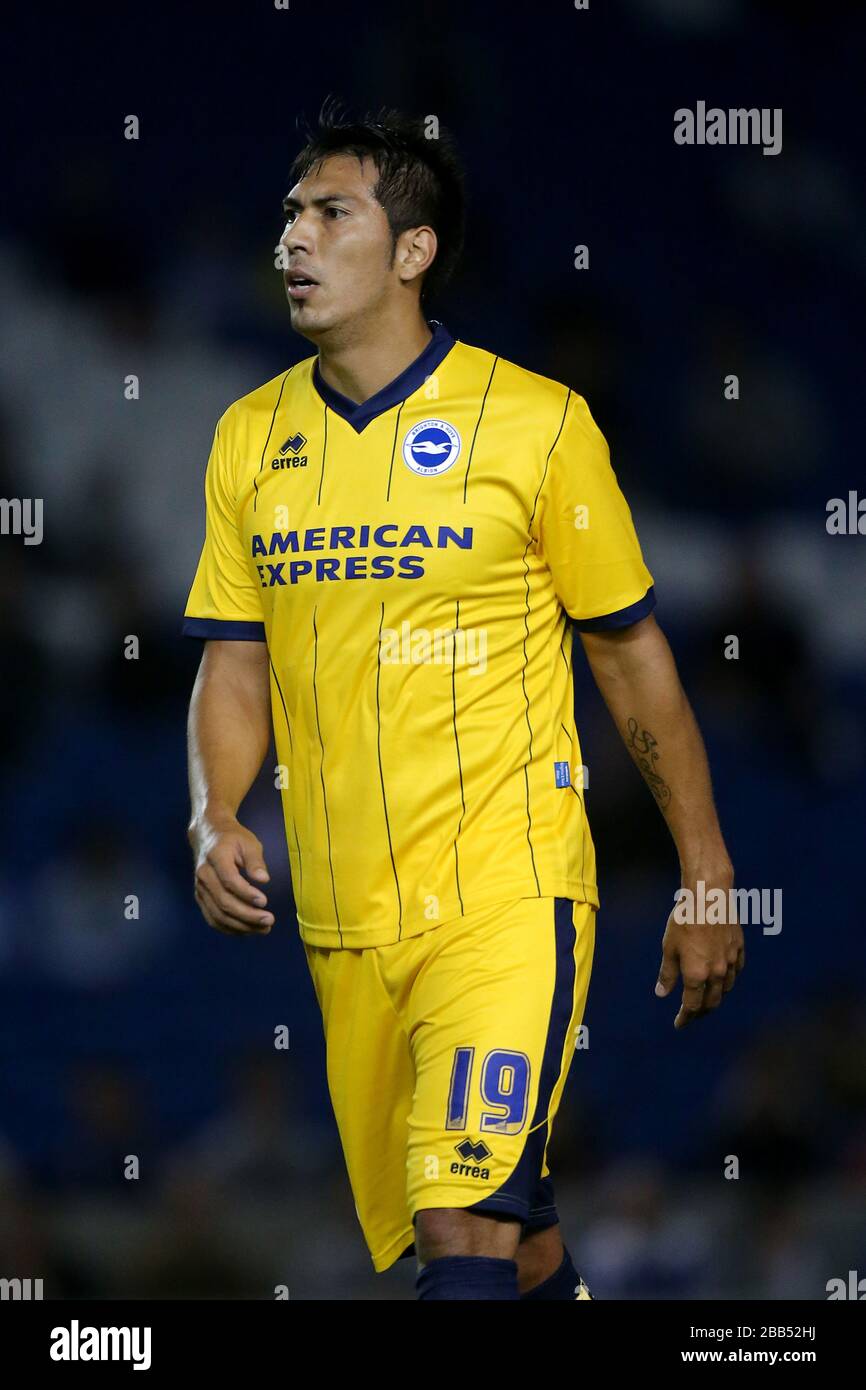 Jose Ulloa, Brighton and Hove Albion Stock Photo - Alamy