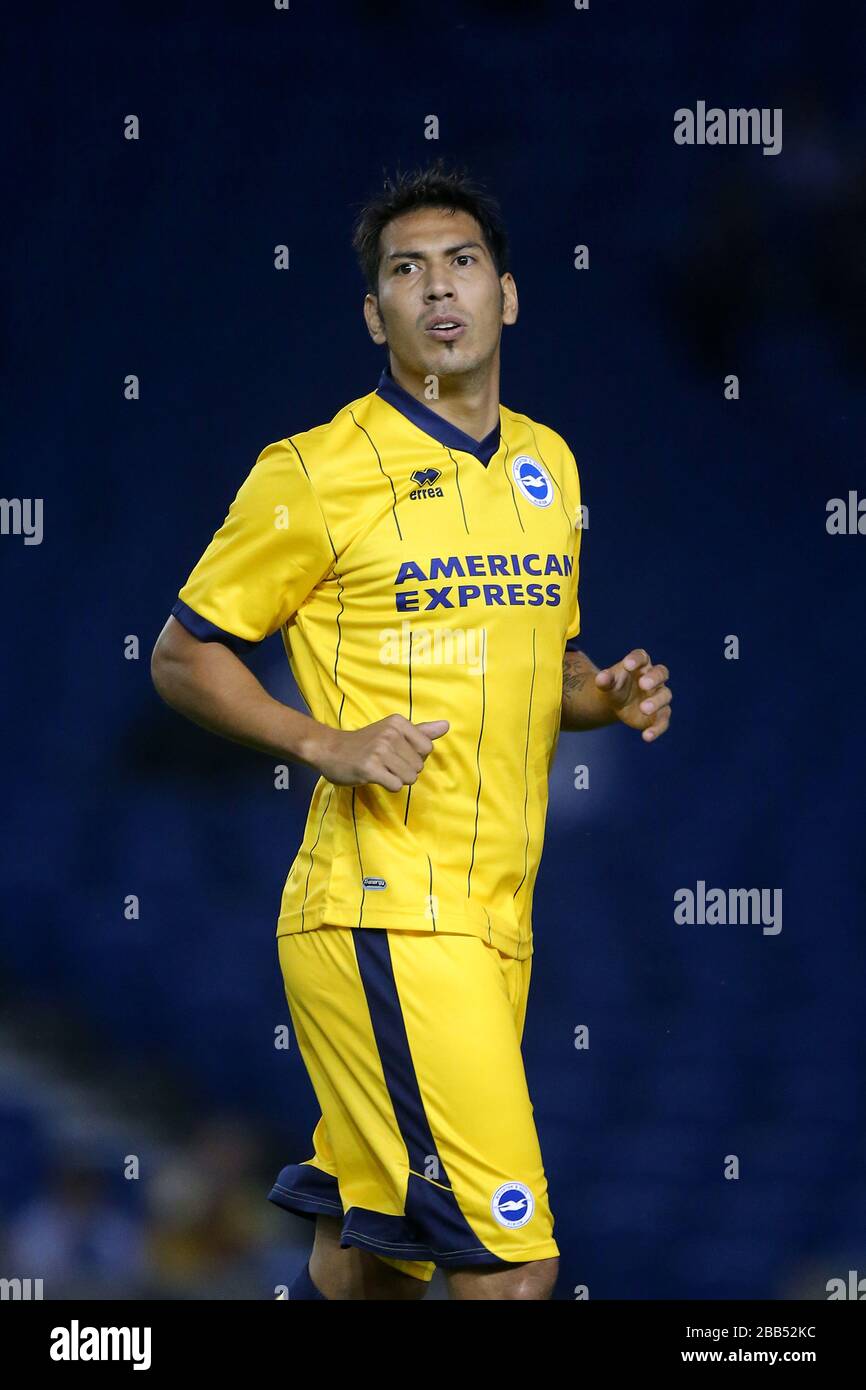 Jose Ulloa, Brighton and Hove Albion Stock Photo - Alamy