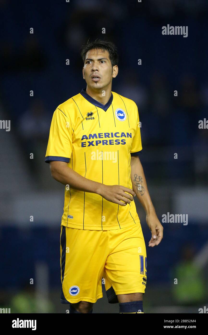 Jose Ulloa, Brighton and Hove Albion Stock Photo - Alamy