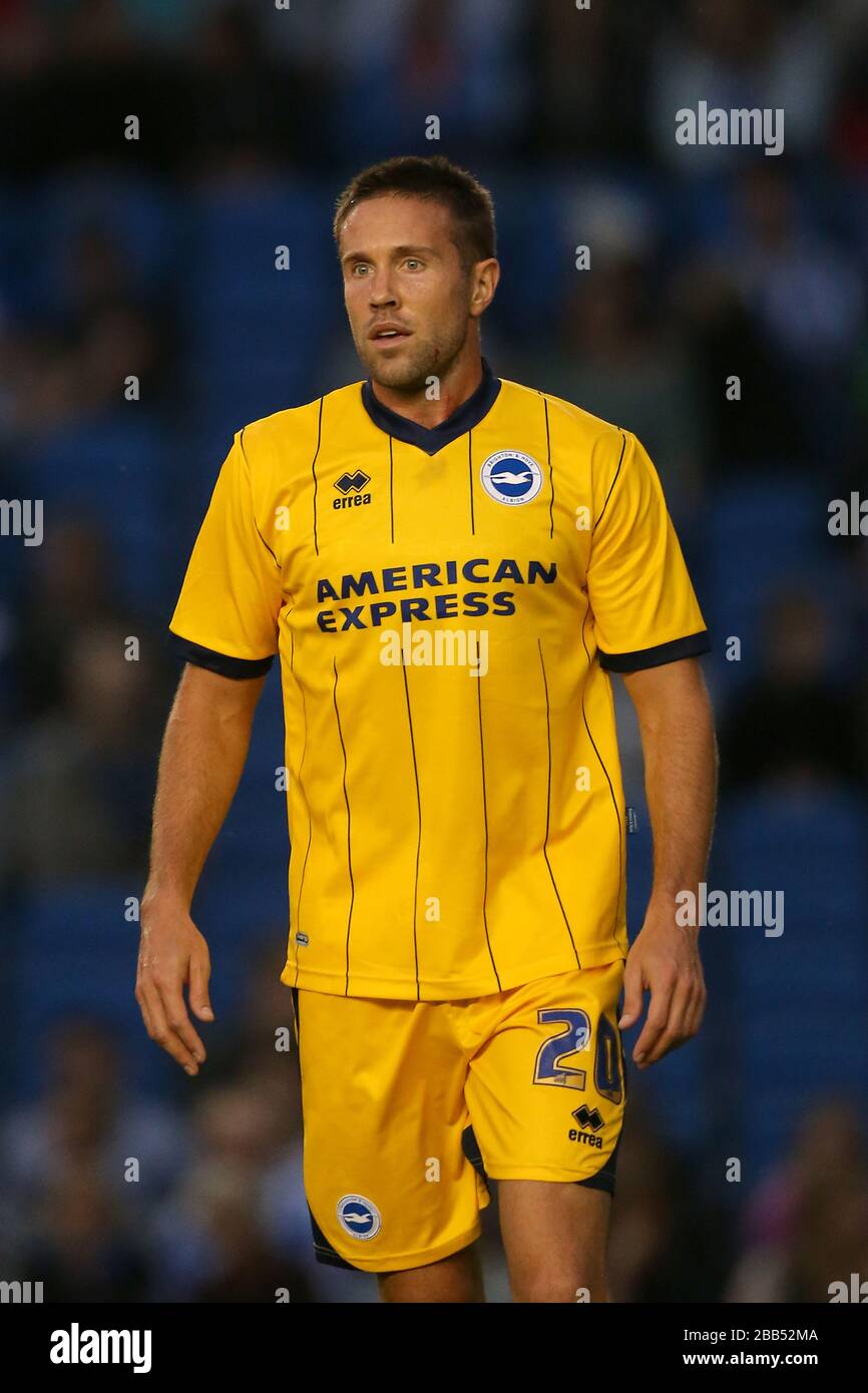 Matthew Upson, Brighton and Hove Albion Stock Photo - Alamy